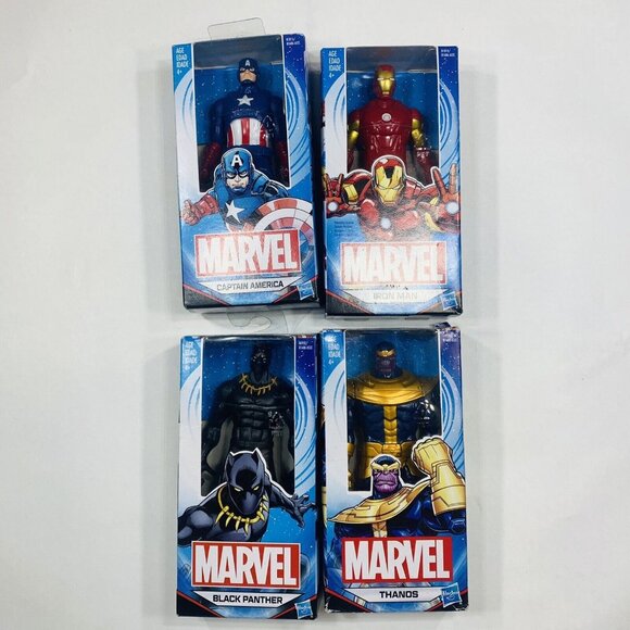 Hasbro | Toys | Marvels 6 Inch Action Figures Thanos Black Panther ...